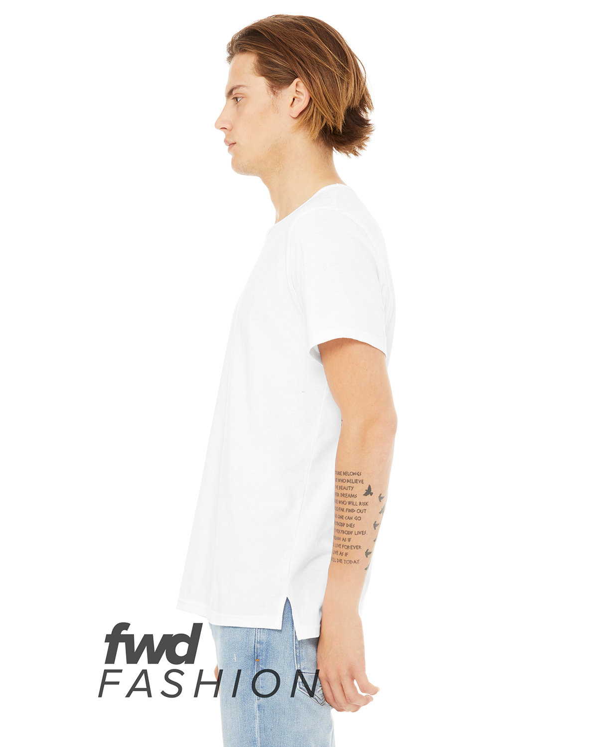 FWD Fashion Men's Split Hem T-Shirt - Made in Hawaii